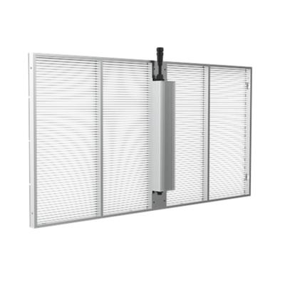 China Outdoor Indoor P3.91-P7.8 LED Glass Cabinet 500x1000mm Transparent Film Panels Strip Grid for sale