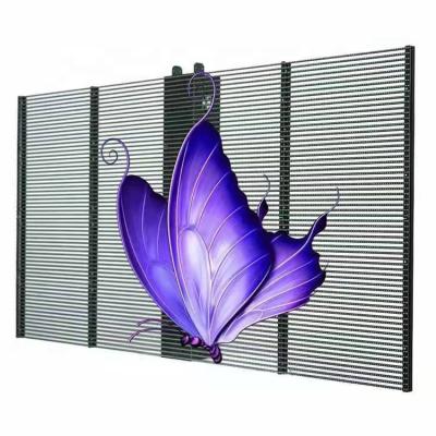 China Aluminiumtransparente LED-Bildschirmplatte für Kleidungsgeschäft 1000*1000mm Riesen-Innenbildschirm P3.91mm Auffrischungsrate≥3840Hz zu verkaufen