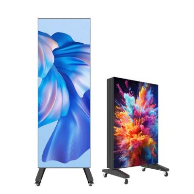 China P2.5  Foldable LED poster Indoor LED Poster Advertising Product Show for sale