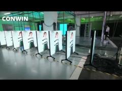 Interactieve intelligente HD 2K 4K LED-scherm-tv van 145 inch met alumiframe omalloy voor tentoonstellingshal