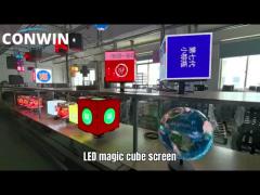 P2.5 P3 P3.91 P4.81 Display LED a cubo Logo Display Schermo LED creativo per pubblicità interna ed esterna