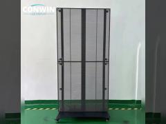 Painel de tela LED transparente de alumínio para loja de roupas 1000*1000mm Display interno gigante P3.91mm Refresh Rate≥3840Hz