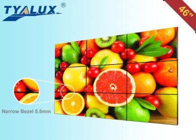 China Low Power Consumption 4K Digital Signage Video Wall With LED Bcklight for sale