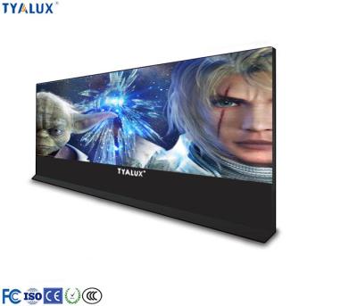 China 4K 3840x2160 indoor commercial advertisement lcd display narrow bezel 0mm for sale