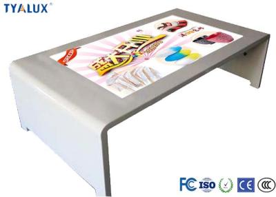 China 42 Inch Waterproof Interactive Touch Table , Digital Signage Kiosk For Restaurant / Coffee Shop for sale