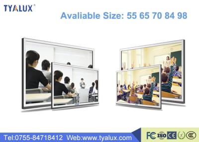 China IR 10 Point Touch Windows System smartboard touch screen High Brightness High Resulution for sale