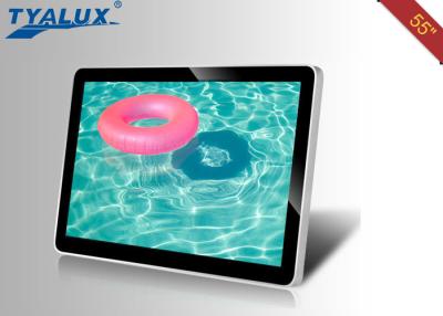 China Wall Mounted Kiosk 55 inch Large Digital Signage Indoor High Brightness for sale