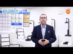 C-serie Goldenlux UFO High Bay Light 100W Industrial High Bay Led Light Fixtures