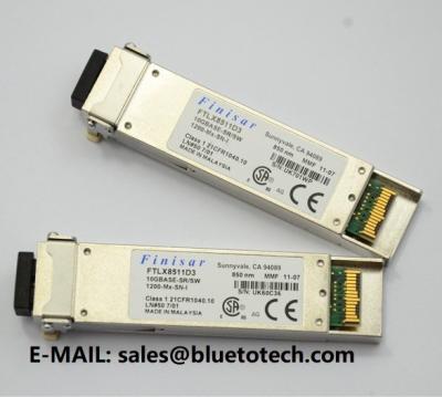 中国 繊維光学のコンバーターへのFTLX8511D3 10G XFP 850nm 300m Finisar 10.5G 300m XFP 販売のため