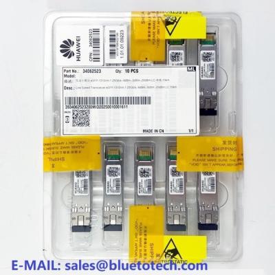 Cina Modulo a bassa velocità di singolo modo del ricetrasmettitore 1.25G 10km del eSFP 1310nm 1.25G 1310nm 10km LC di HUAWEI 34062523 in vendita