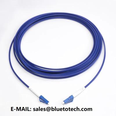 Cina cavo di toppa a fibra ottica corazzato 3mm di 2mm LC al simplex a fibra ottica di singolo modo del cavo della toppa di LC Armroed in vendita
