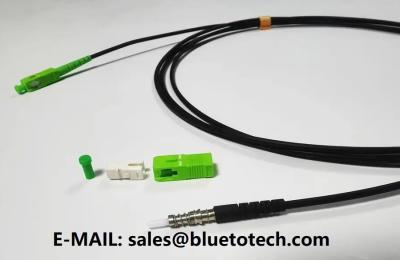 Cina MTC Pushable Fiber Optic Patch Cord SC/APC Field Shield Fiber Pathway Push-Pull Type in vendita