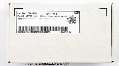 中国 Huawei 34061478 QSFP28 100G LR4 10km Optical Transceiver 1295-1310nm SM 販売のため