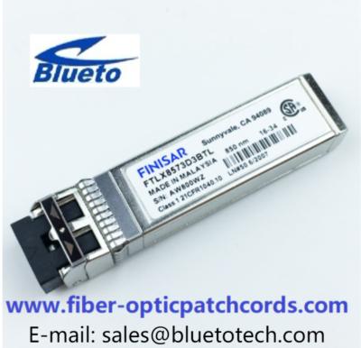中国 FINISAR FTLX8574D3BTL 10G SFP+ SR 850nm 300m オプティカルトランシーバー 販売のため