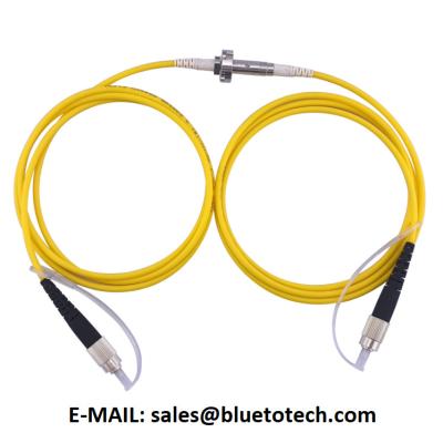 中国 光ファイバー回転関節 1Fiber FCコネクタ 単一モデル 黄色色 光ファイバースプリップリング回転 販売のため