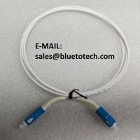 China Flexible Boot 3mm Armored Single Mode Simplex Fiber Optic Patch Cord LC-LC for sale