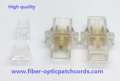 Cina Chiara materia plastica di modello semplice dello Sc Adpter di fibra ottica di colore dell'alloggio in vendita