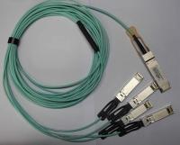 China 100 Meters 100G QSFP28 AOC OM3 Active Optical Cable for sale