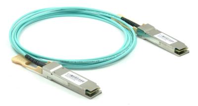中国 ホットプラグ対応の50m AOC 25G SFP28の活動的な光ケーブル 販売のため