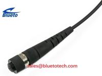 China 360 Degree Boot AARC LC NSN Fiber Optic Patch Cable for sale