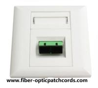 China Optical Fiber faceplate for SC Simplex adapter or LC duplex adapter for sale