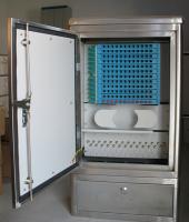 China Cross Connection Splitting optical fiber distribution frame IP65 for sale