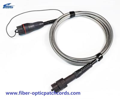 Cina Cavo di toppa a fibra ottica impermeabile di FTTA Fullaxs corazzato al centro di ODVA LC 2 in vendita