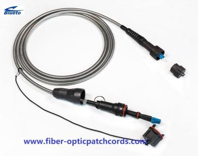 Cina Cavo di toppa a fibra ottica impermeabile di FTTA Fullaxs corazzato al centro di ODVA LC 2 in vendita