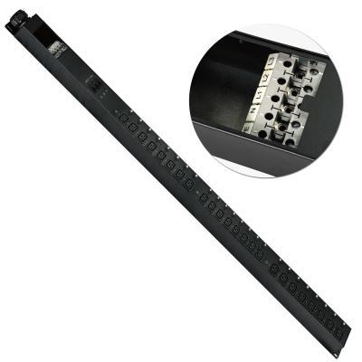 China High Power 125A Fiber Optic Accessories C13 C19 PDU Power Distribution Unit for sale