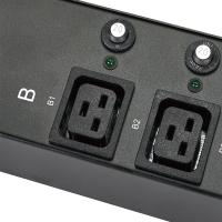 China High Power 125A Fiber Optic Accessories C13 C19 PDU Power Distribution Unit for sale
