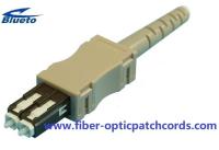 China MU Unitboot Fiber Optic Patch Cord Multimode OM4 OM3 OM2 OM1 Duplex for sale