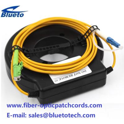 Cina La prova a fibra ottica gialla del singolo modo del cavo 1km del pranzo di E2000/APC-LC/UPC OTDR cabla Mini Box E2000 al simplex di LC in vendita