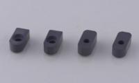 China Silicon Nitride Ceramic Rectangular Block - Precision Industrial Structural Component With Central Through-Hole for sale