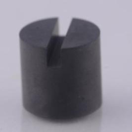 Quality Dark Gray Silicon Nitride Ceramic Slotted Bushing: High-Elasticity, High-Temperature Precision Positioning Component for sale