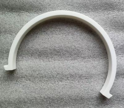 China High Purity Alumina Ceramic Shield Rings For Semiconductor Etching Equipment | Vacuum Chamber Protection Rings With Custom Sizes And High Temperature Resistance for sale