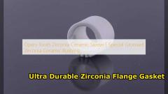 High Precision Zirconia Ceramic Flange Gasket Solution
