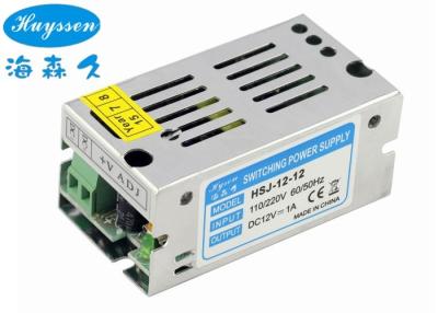 Cina Rivesta di ferro l'alimentazione elettrica di caso 12V AC/DC 15W a una uscita 1250MA in vendita