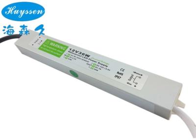 Cina Alimentazione elettrica impermeabile di tensione costante IP67 30W 12V, 200mm x 30mm x 20mm in vendita