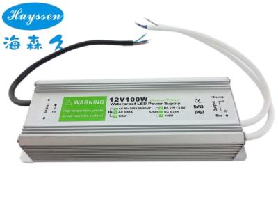 Cina alimentazione elettrica del commutatore di 12Volt 12600mA IP67 per iluminazione pubblica in vendita