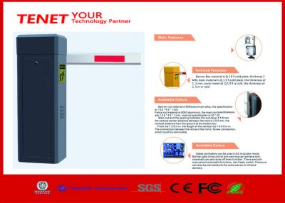 China Motorized Road Driving Rfid car park gates 110-260V Work Power CE / Rohs for sale