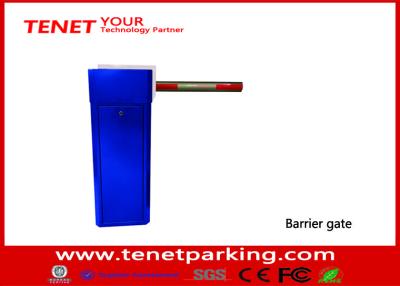 China 3m / 3s Straight arm vehicle barrier gates blue color 2 spring strong for sale