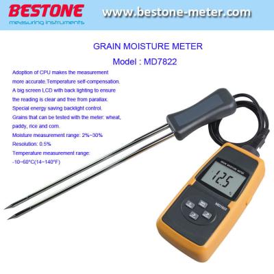 China Grain Moisture Meter Detector for Grain Corn Food for sale