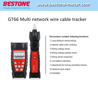China Gt66 Multi Network Wire Cable Tracker Network Line Finder Wire Tracker for sale