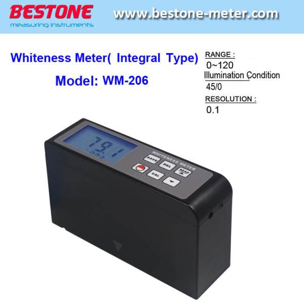 Quality Paint Paper Powder Whiteness Meter Light Leucometer Handheld Digital with Aluminium Case for sale