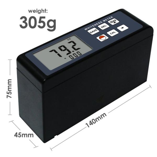 Quality Paint Paper Powder Whiteness Meter Light Leucometer Handheld Digital with for sale
