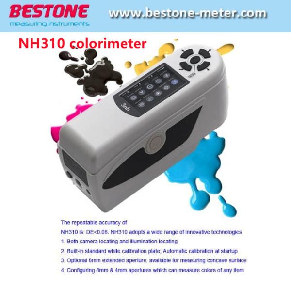 Quality NH310 Portable Colorimeter with 8/D Illumination Angle and LED Blue Light Excitation for Accurate Color Measurement for sale