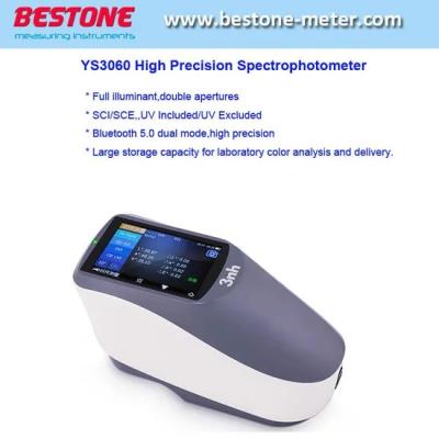 China Ys3060 Grating Spectrophotometer with UV Sci/Sce Bluetooth Colorimeter for sale