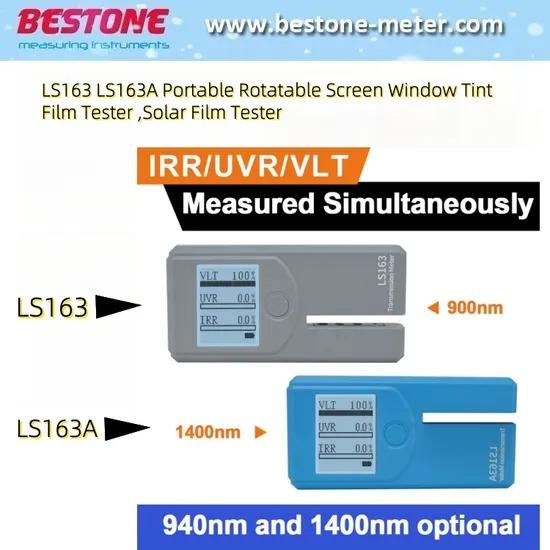 Quality Ls163 Ls163A Portable Rotatable Screen Glass Car Window Tint Meter Solar Film Tester for sale