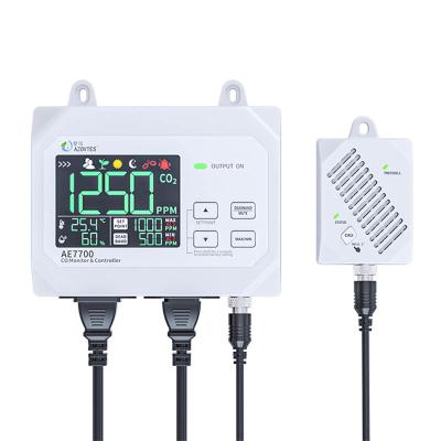 China AE7700 Carbon Dioxide Controller 0-9999ppm Range 1ppm Resolution 10ppm Repeatability for sale