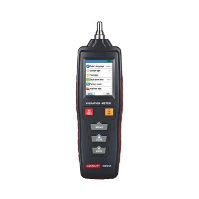 China WT63C Digital Vibration Meter  with 0.1-199.9m/s² Acceleration Range 0.1-199.9mm/s Velocity Range and 0.001-1.999mm Displacement Range for sale